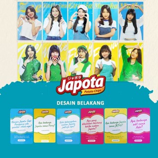 Jual 25Pcs Photocard JKT48 x Japota dan 50 Tema Lainnya Terbaru Cetak 2 Sisi Laminasi Muka ...
