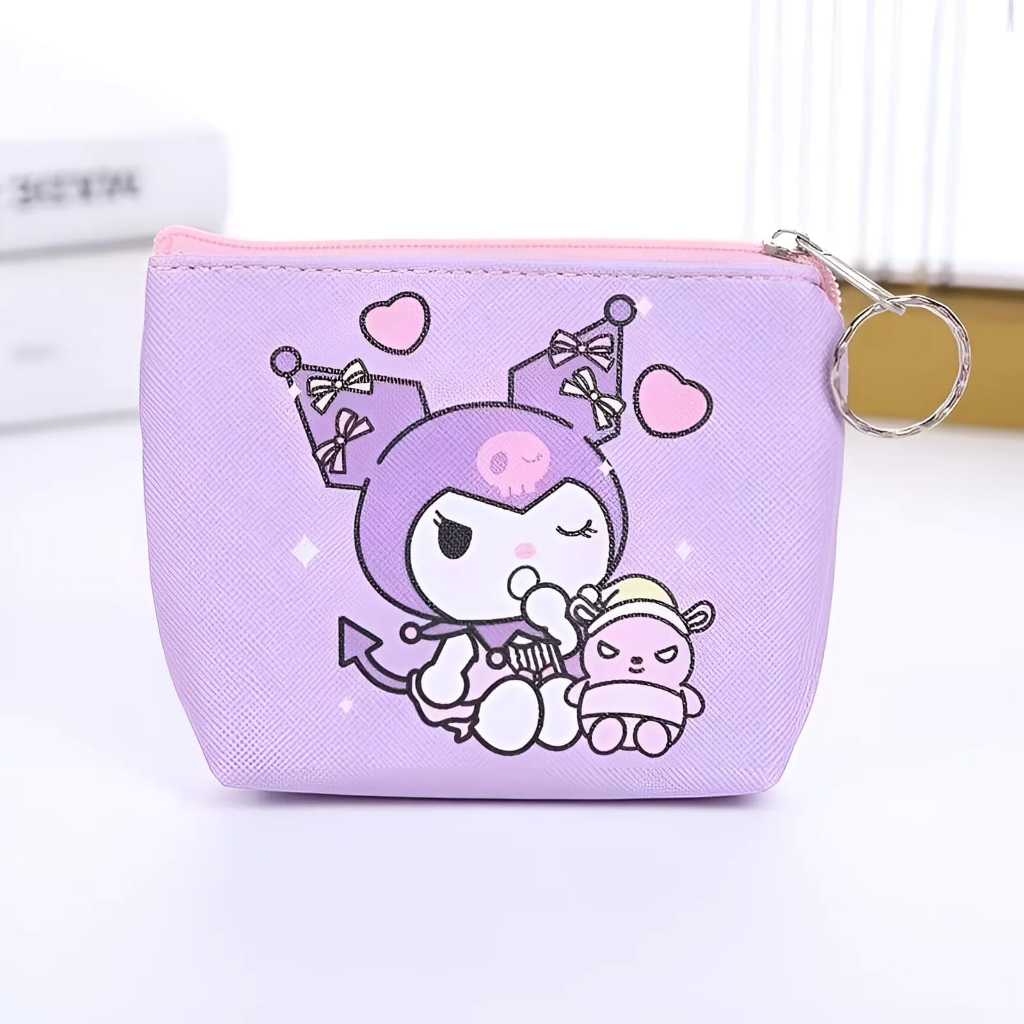 Jual Dompet Koin Mini Kuromi and Friends Dompet Saku Uang Receh Lucu ...