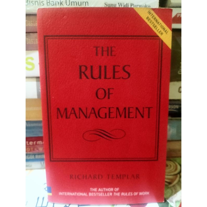 Jual BUKU THE RULES OF MANAGEMENT (ORIGINAL) | Shopee Indonesia