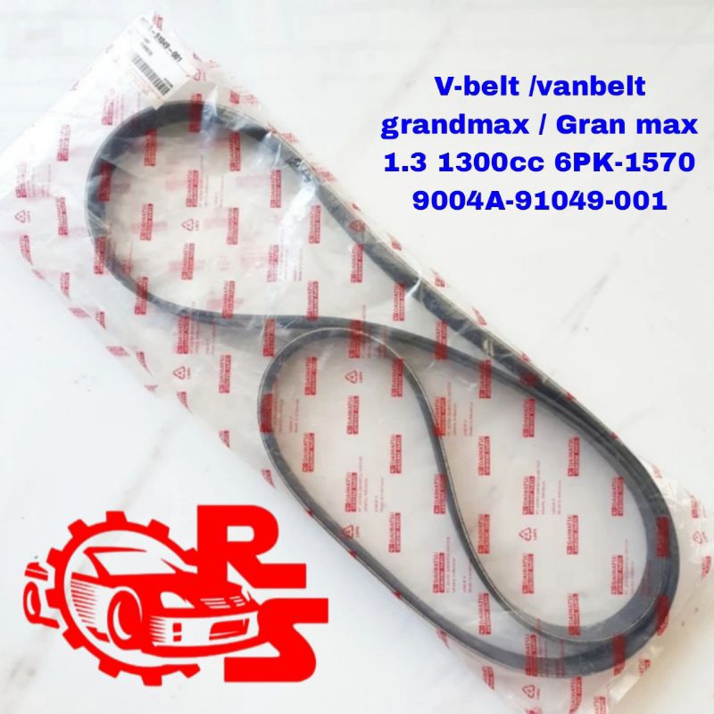 Jual V-belt vanbelt fan belt grandmax / Gran max 1.3 1300cc 6PK-1570 | Shopee Indonesia