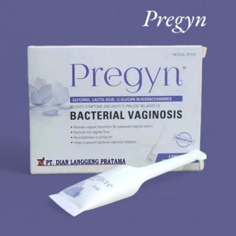 Jual Pregyn Vaginal gel 5ml Mengatasi infeksi keputihan gatal serta bau ...