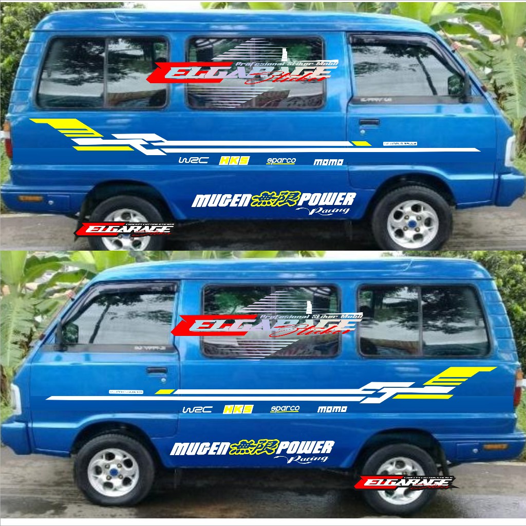 Jual Stiker mobil suzuki carry stiker list body samping mobil carry ...