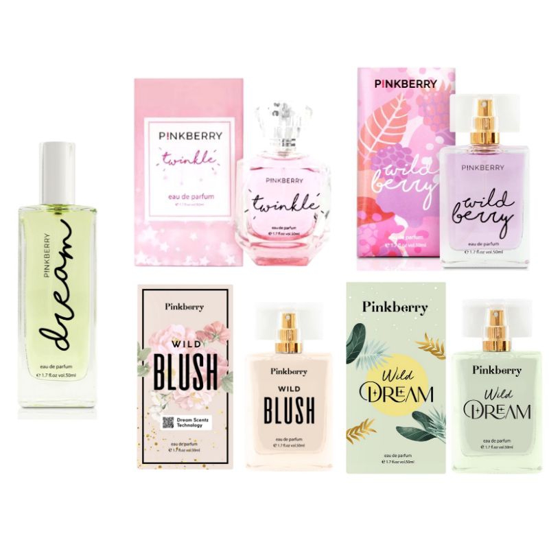 Jual PINKBERRY EDP aneka Eau de Parfum Wild Blush Berry Twinkle Dream ...