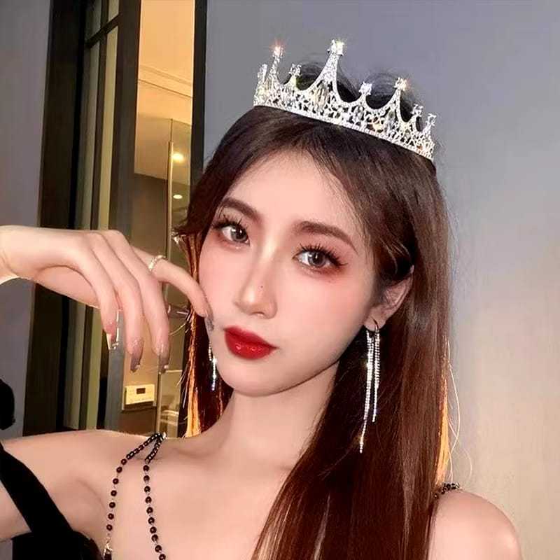 Jual Bando Mahkota Princess Bahan Metal Tiara Crown Cantik Dan Elegan ...