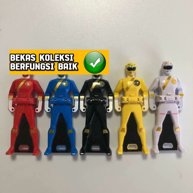 Jual Dx Ranger Key Gokaiger Gokai Power Rangers Wild Force Hyakujuu ...