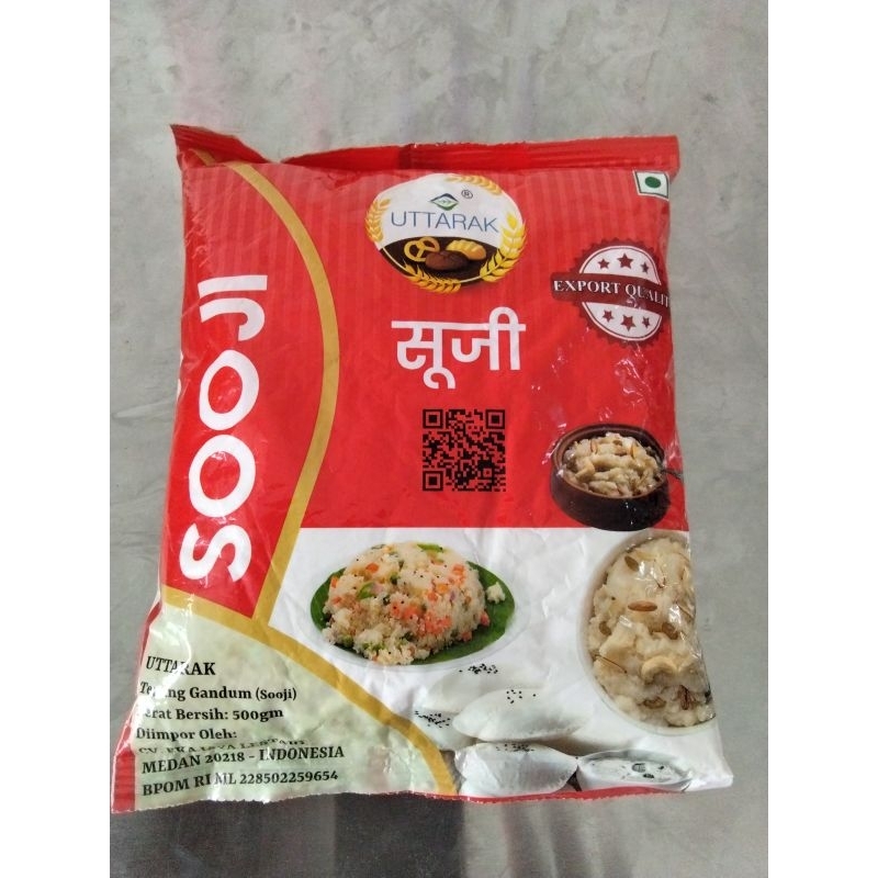 Jual SOOJI UTTARAK / SUJI INDIA /TEPUNG SEMOLINA / SAMID GANDUM ...