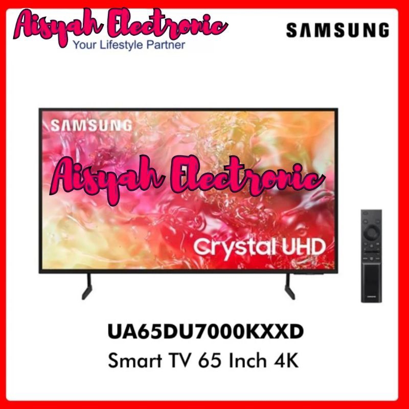 Jual SMART TV SAMSUNG 65DU7000 65 INCI UHD 4K GARANSI RESMI | Shopee Indonesia