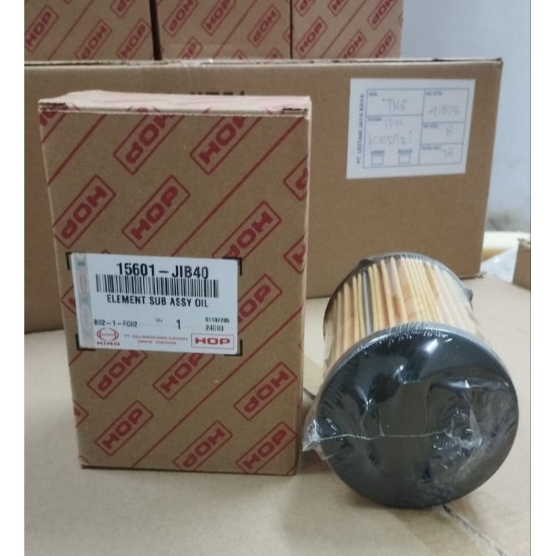 Jual Filter Oli Hino Dutro Euro 4 part number 15601-JIB40 | Shopee ...