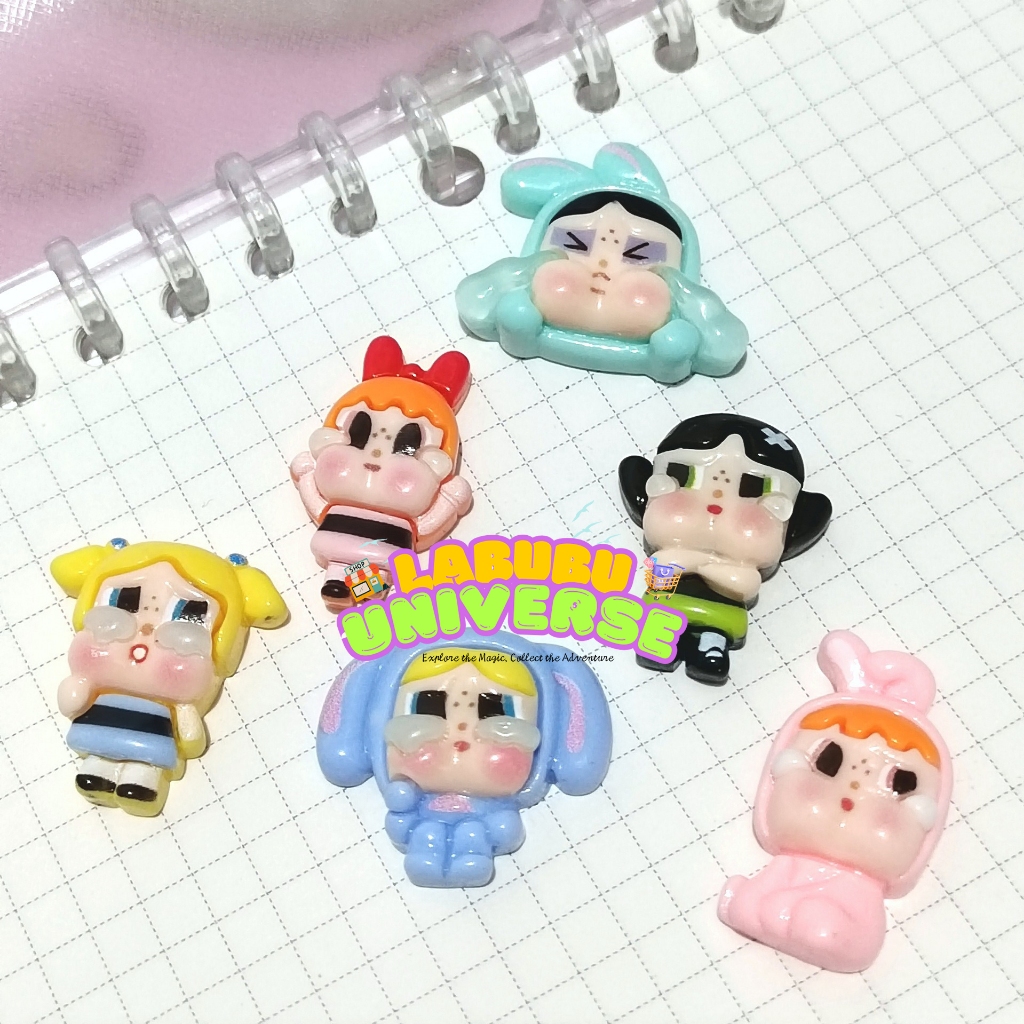 Jual Crybaby Resin/Clay Resin Crybaby Popmart Aksesoris Pajangan DIY ...