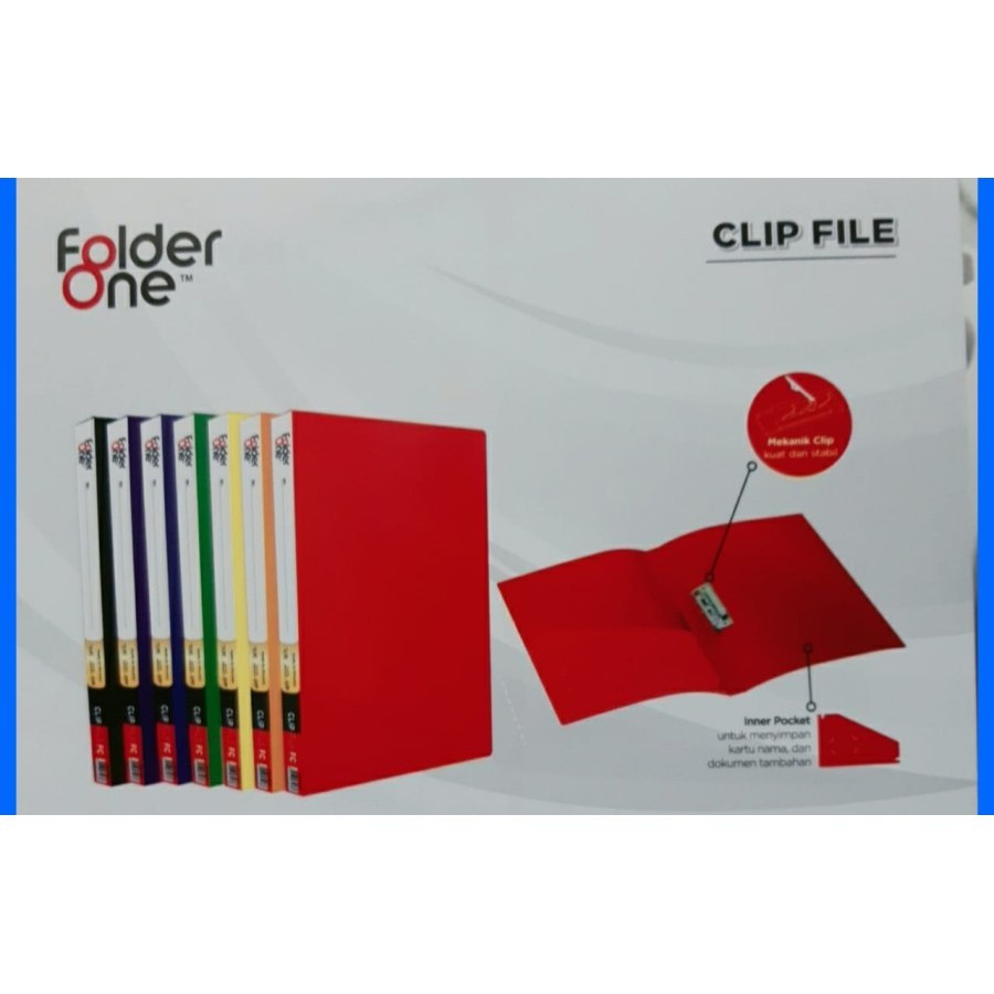 Jual MAP CLIP FILE FOLDER ONE CFO-100F | Shopee Indonesia