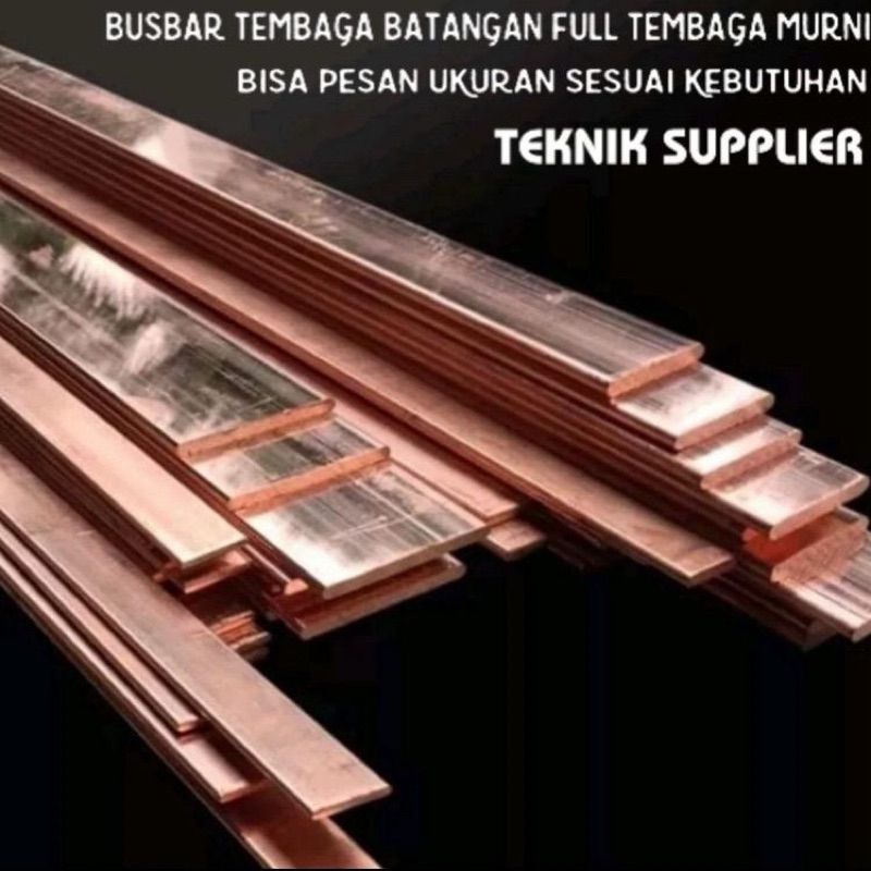 Jual Plat Strip Busbar Tembaga 3mm x 15mm x 250mm / strip tembaga ...