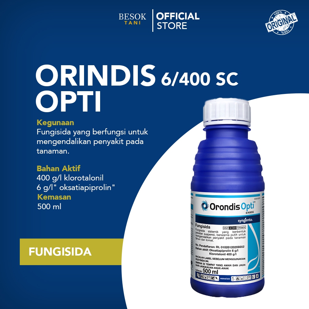 Jual ORINDIS OPTI 6/400 SC 500 ml | Fungisida | Mengendalikan Penyakit ...