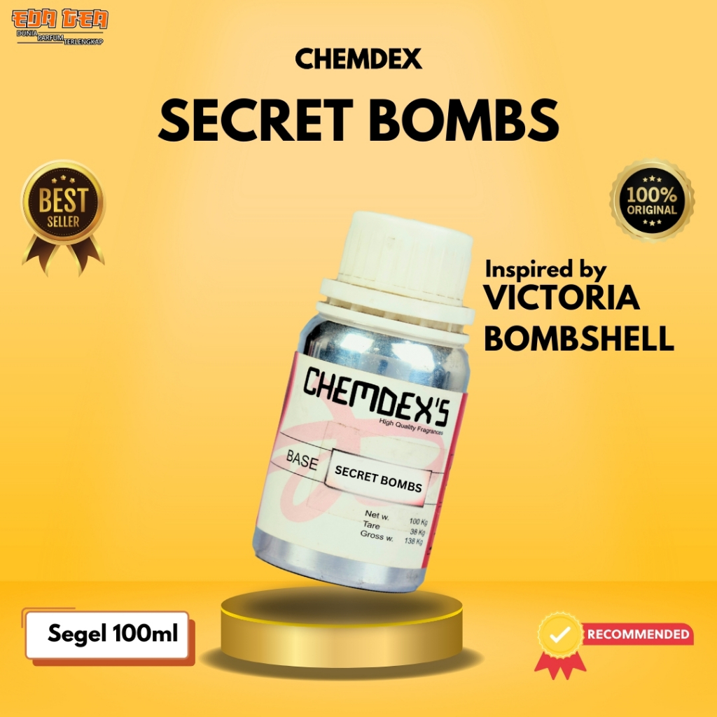 Jual bibit parfum murni SECRET BOMBS | BOMBSHELL CHEMDEX 100ML SEGEL ...
