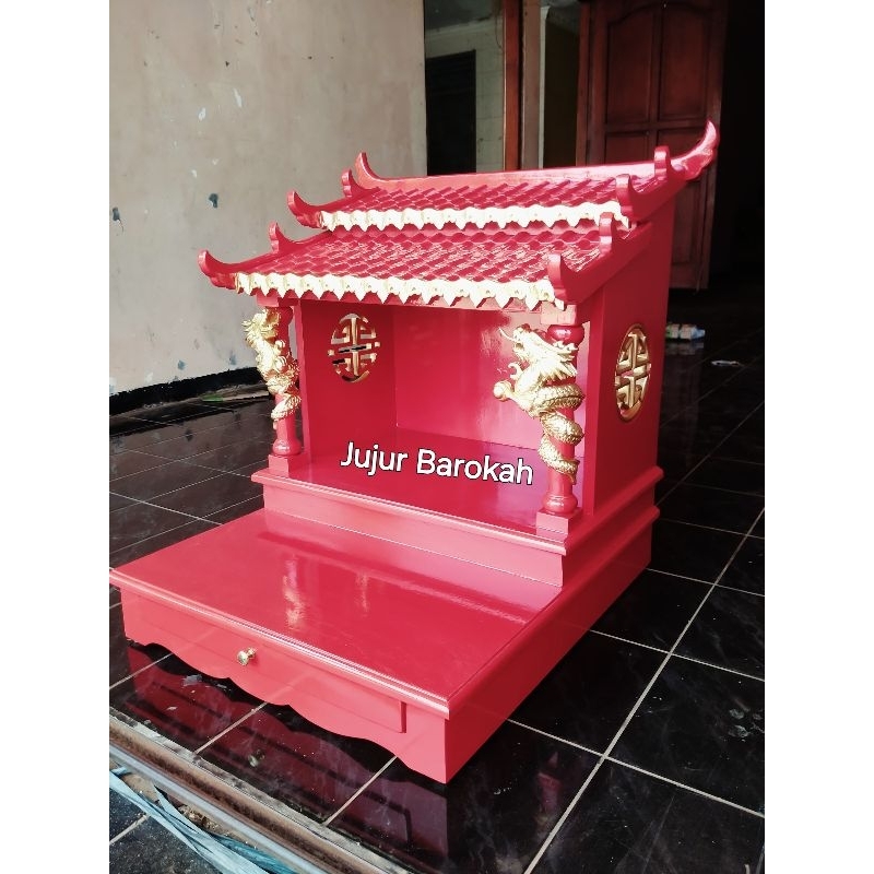 Jual Meja Altar Dewa Bumi Ukir Naga Meja Sembahyang Cina Meja Abu Kayu ...