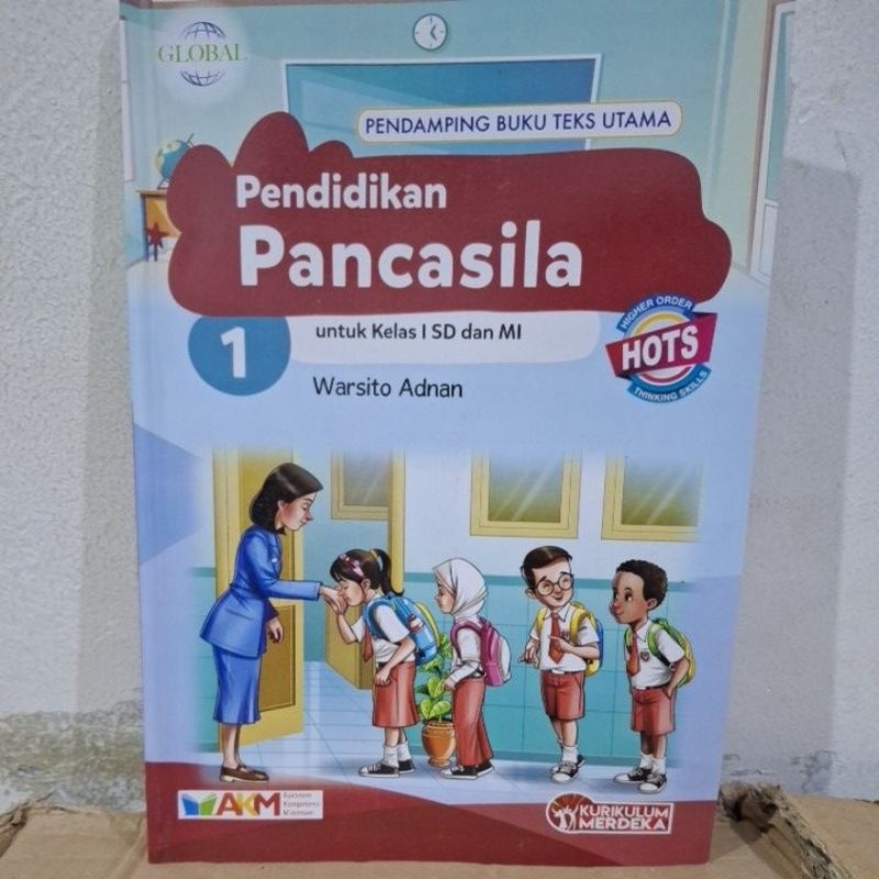 Jual Buku Pendidikan Pancasila Kelas 1 Kurmer Edisi Revisi TS COVER ...