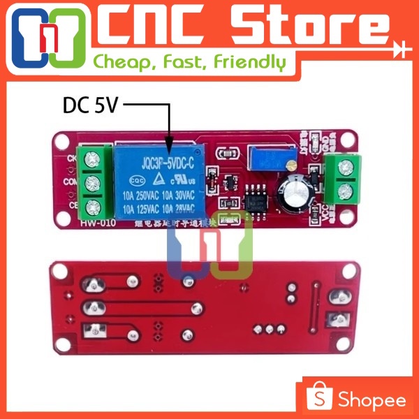 Jual [MDL-0013] Timer Module NE555 555 Relay 1CH Chanel Modul Switch 1 Channel | Shopee Indonesia