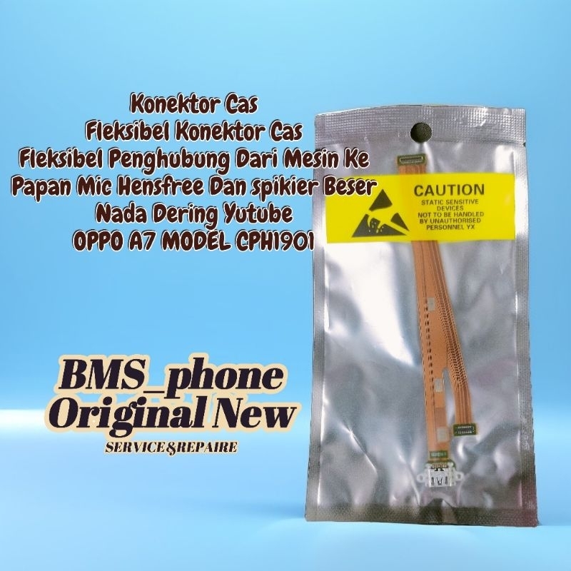 Jual Konektor Cas Fleksibel Konektor Cas Mic Oppo A7 Model Cph1901 ...