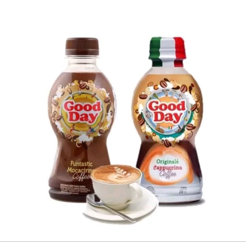 Jual Good Day Coffee • Kopi Cappucino Moccacino 250 ml | Shopee Indonesia