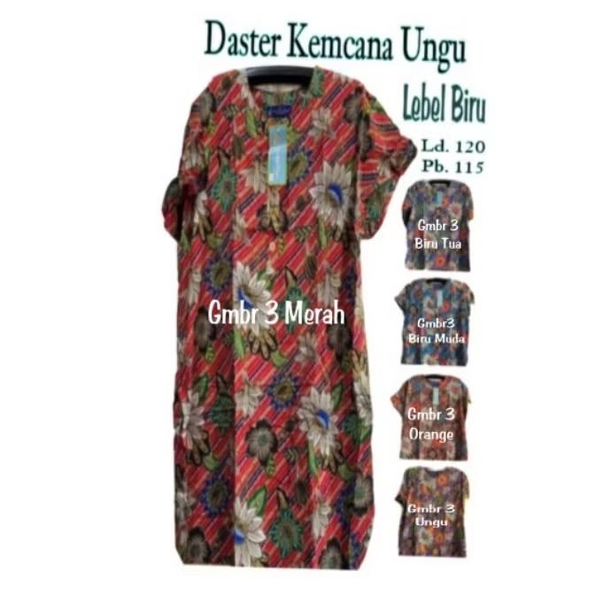 Jual DASTER KENCANA UNGU LEBEL BIRU ( KUB ) LD 120 - PB 115 MOTIP ...