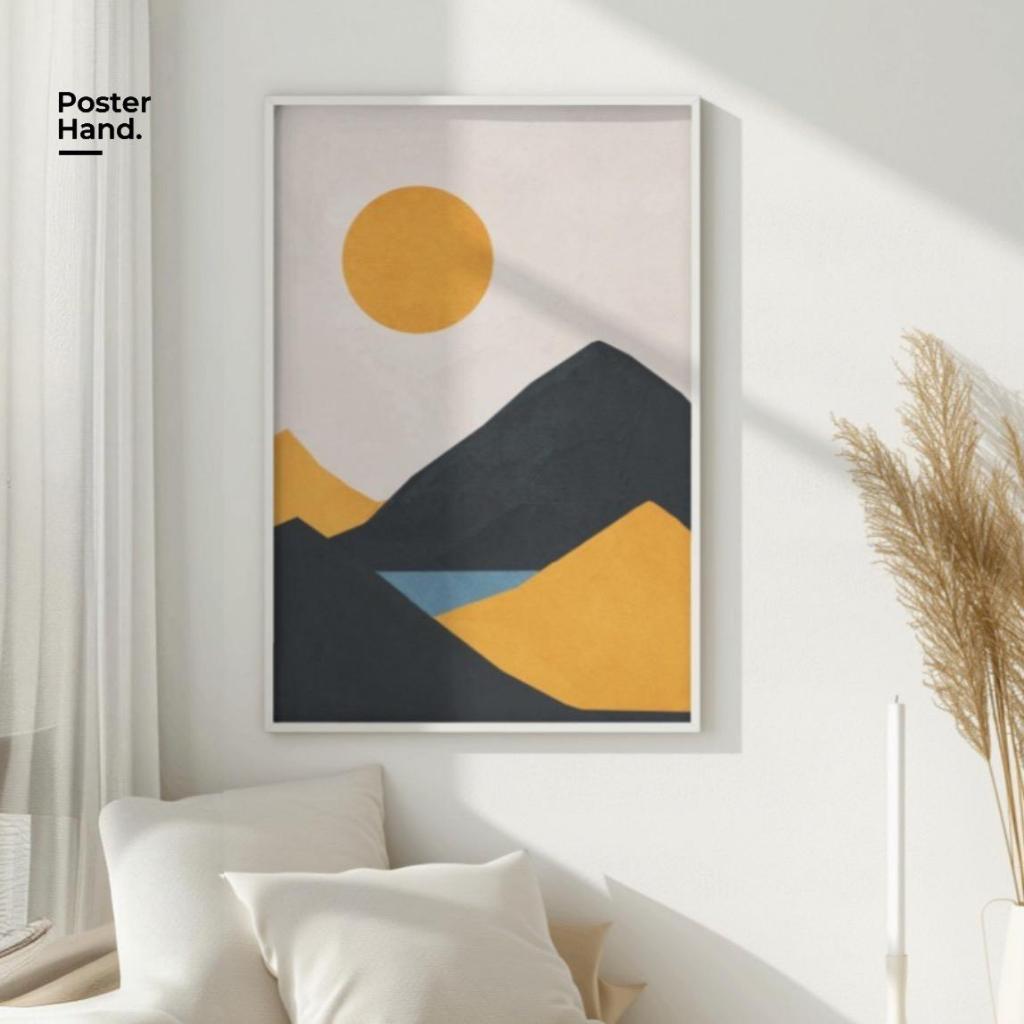 Jual POSTER KANVAS Import Abstrak Simpel | Posterhand | Shopee Indonesia