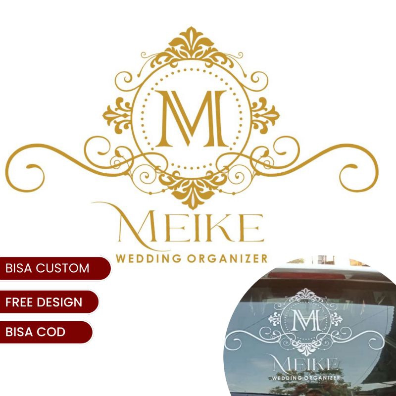 Jual ARSEGA PRINTING - V011 Cutting Sticker Custom Bebas Tulisan Bisnis ...