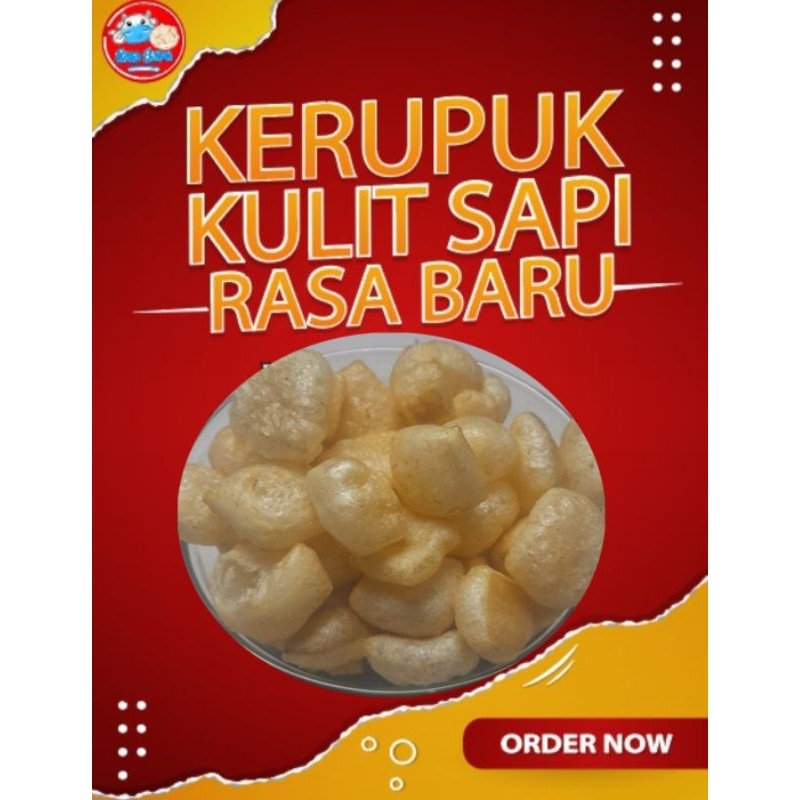 Jual Kerupuk kulit sapi asli HALAL 200 gram | Shopee Indonesia
