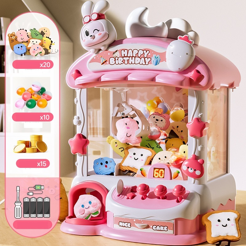 Jual ISI 15 DOLL 20 BALL 24 KOIN -JUMBO CLAW MESIN USB TIMEZONE RUMAH ...