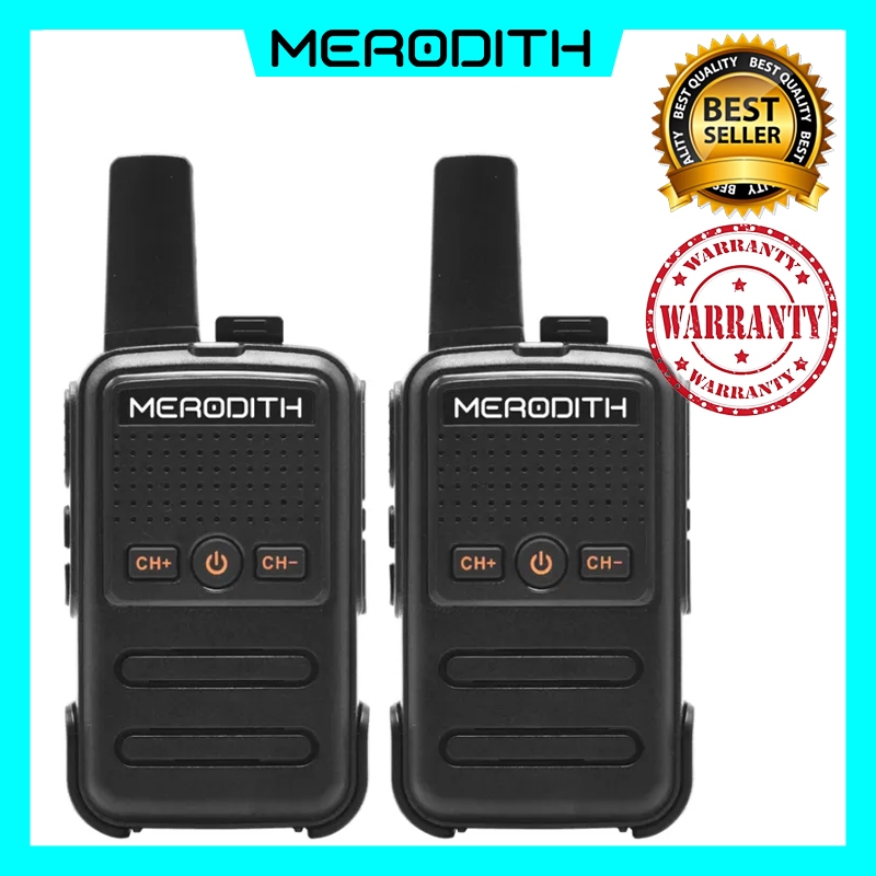 Jual 【Instant COD 】Ht C56 2pcs MERODITH Walkie Talkie ht murah jarak ...