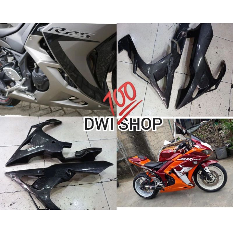 Jual undercowl Yamaha R25 v1 custom model R1 | Shopee Indonesia