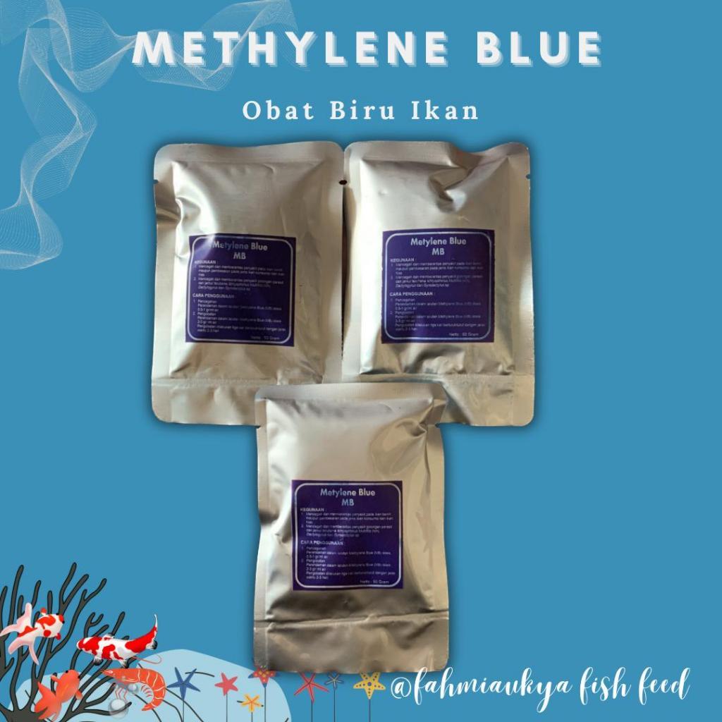 Jual Obat biru metylene blue 100 gram/MB | Obat Biru Ikan | Shopee ...