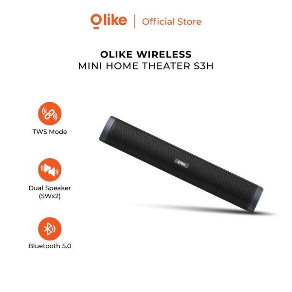 Jual Olike S3H Soundbar Speaker Bluetooth Wireless Mini Home Theater ...