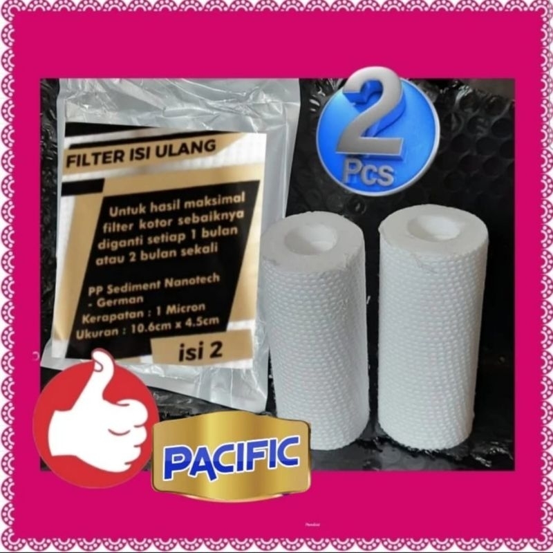Jual Busa isi filter 2 pcs saringan tangki air td 110 tabung 1000L ...