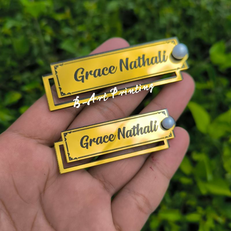 Jual (BMK) BROS KOTAK PIN AKRILIK FULL GRAFIR BROS NAMA MUTIARA BROS ...