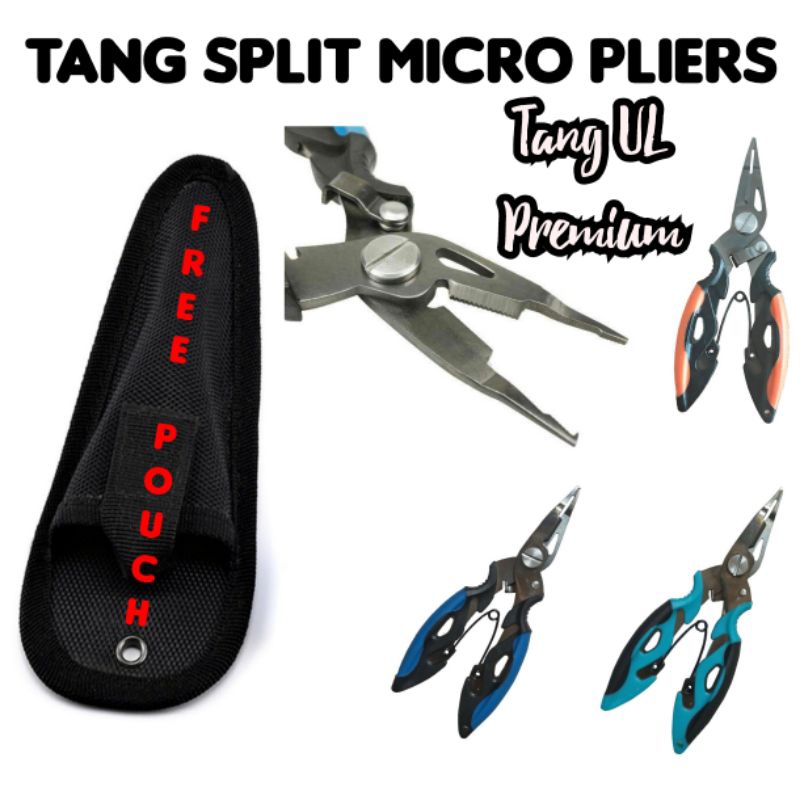 Jual Tang Micro Pliers TITANIUM Premium Quality Tang Split Ring Pancing ...