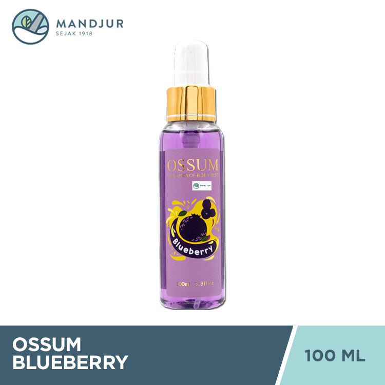 Jual Ossum Fragrance Body Mist Blueberry | Shopee Indonesia