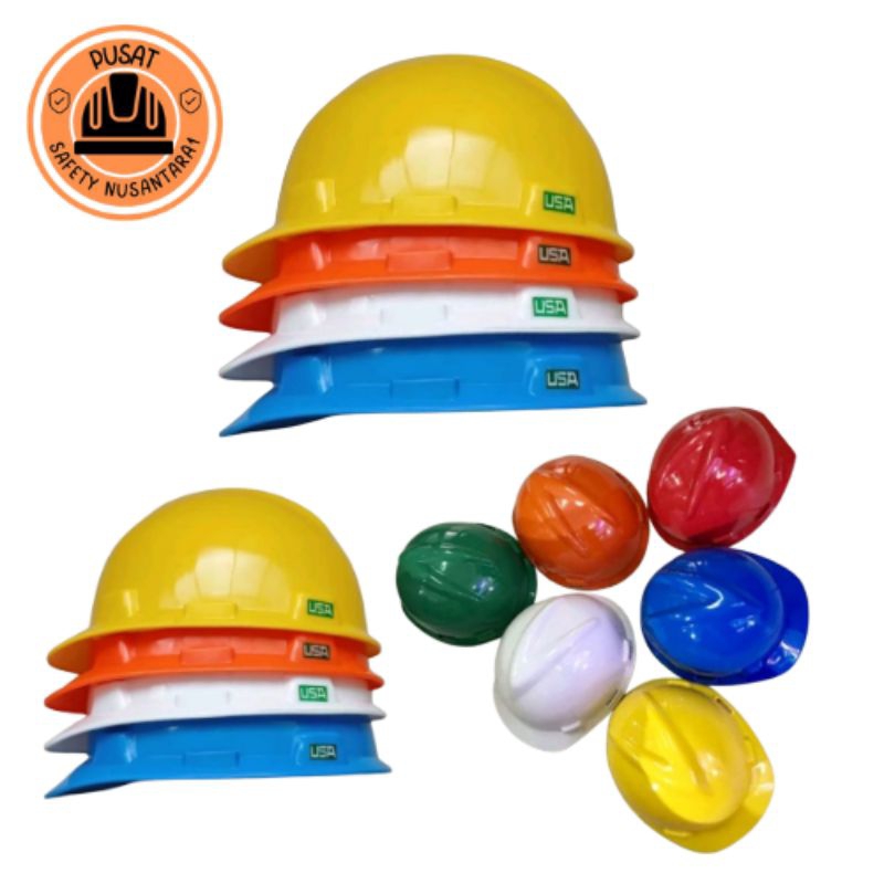 Jual Helm Safety USA Inner Biasa / Helm Safety Proyek / Helm Kerja ...