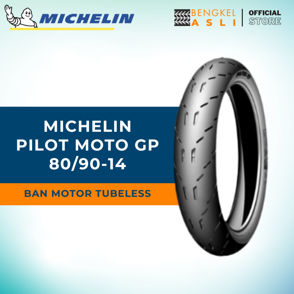 Jual Ban Motor MICHELIN PILOT MOTO GP Ring 14 80/90-14 Tubeless (TL ...