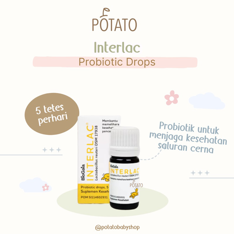 Jual Interlac Probiotics Drops / Tetes - Probiotik Interlac Oil Drop ...