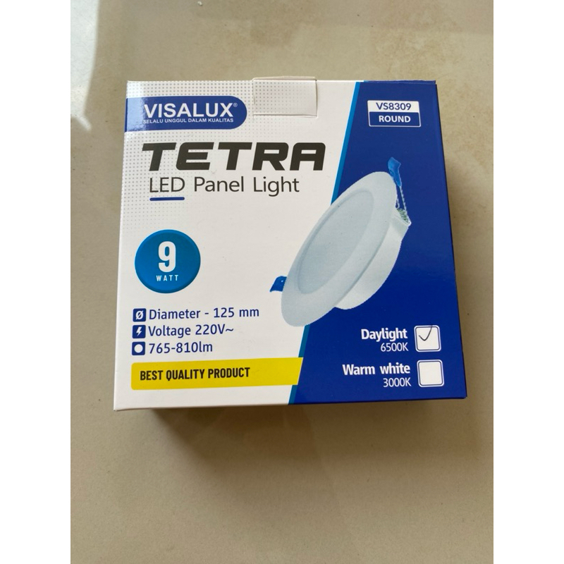 Jual Lampu Downlight Plafon Led Panel Inbow 125mm Visalux Tetra VS8309 ...