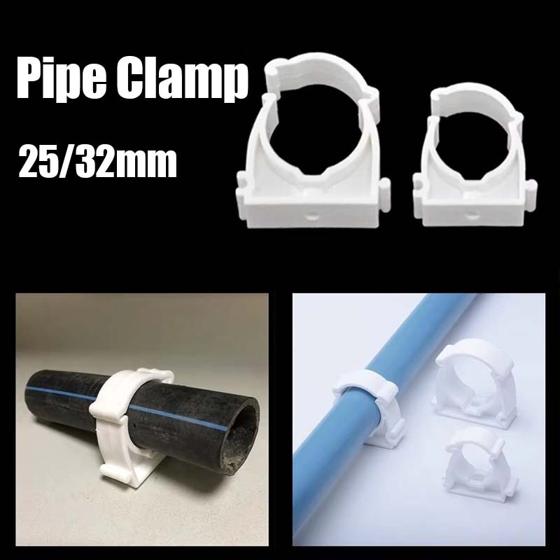Jual 50pcs Klem Pipa Conduit Pipe Clamp PPR 25/32mm Klem Pipa Pvc Klem ...