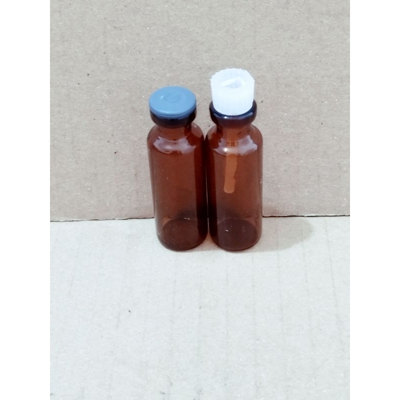 Jual Botol kaca 7ml botol vial amber | Shopee Indonesia