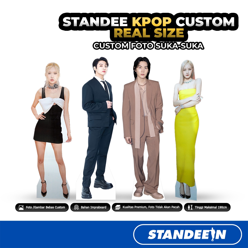 Jual Standee Kpop Real Size Bebas Custom | Shopee Indonesia