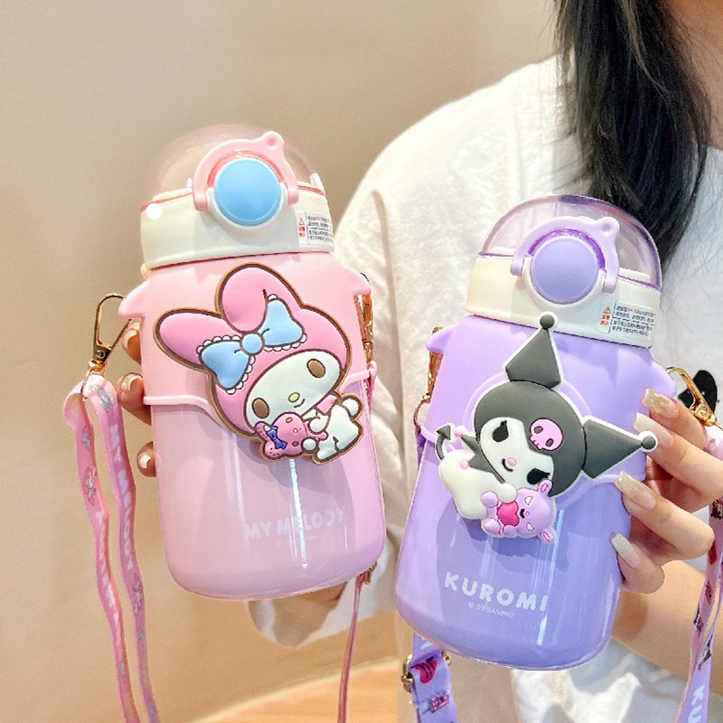 Jual 316 Stainless Steels Kuromi Cinnamoroll Botol Minum Sedot Anak ...
