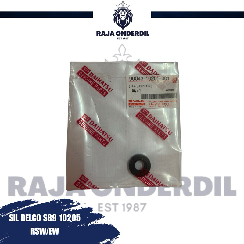 Jual 10205 OIL SEAL SIL DELCO ZEBRA S88 S89 S91 ESPASS TARUNA FEROZA ...