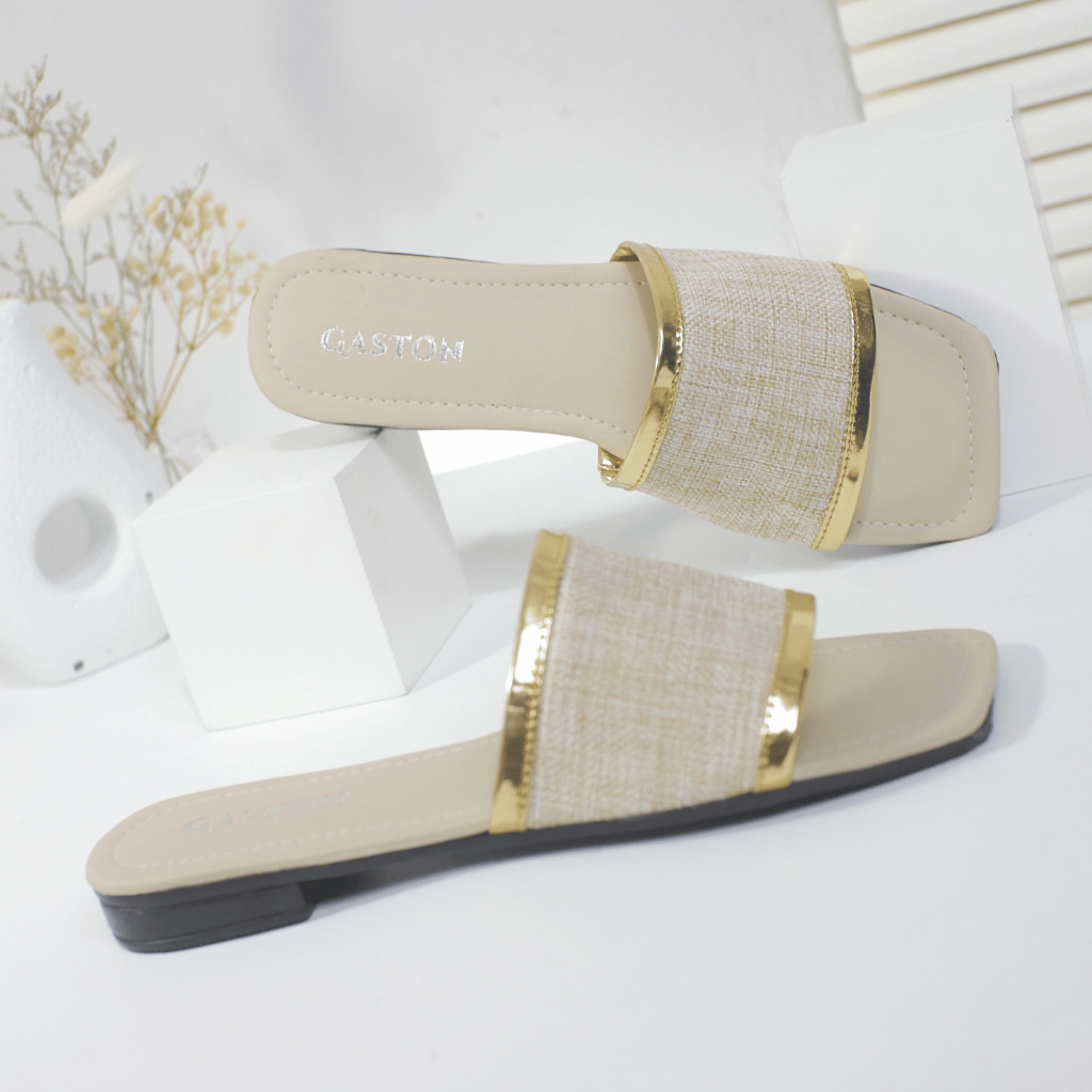 Jual Sandal Selop Flat Teplek Wanita Terbaru | Sendal Rumah Casua l ...