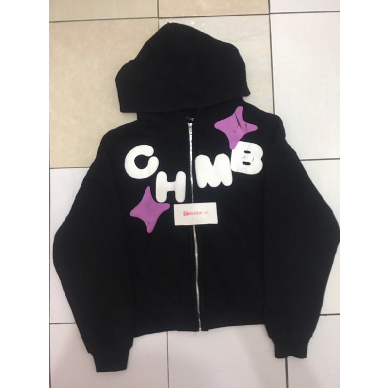 Jual CHMB SHOOTING LOVE BLACK BOXY ZIPPER HOODIE | Shopee Indonesia