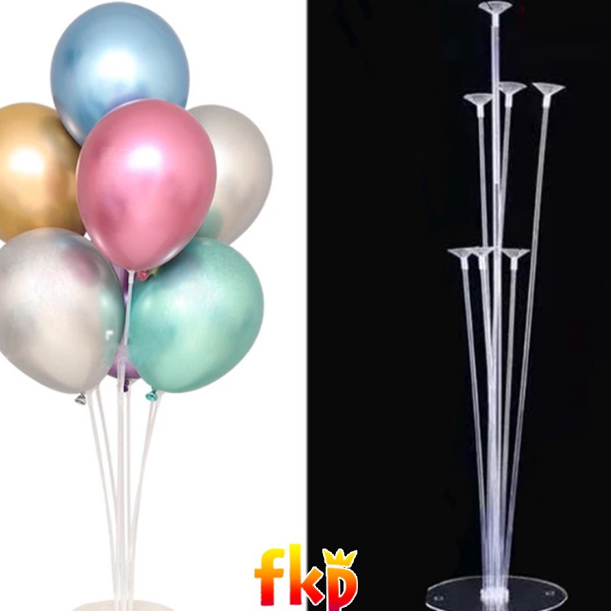 Jual PROMO MENARIK FUN KIDS PARTY Stand Balon 7 Stik dalam 1 Tatakan ...