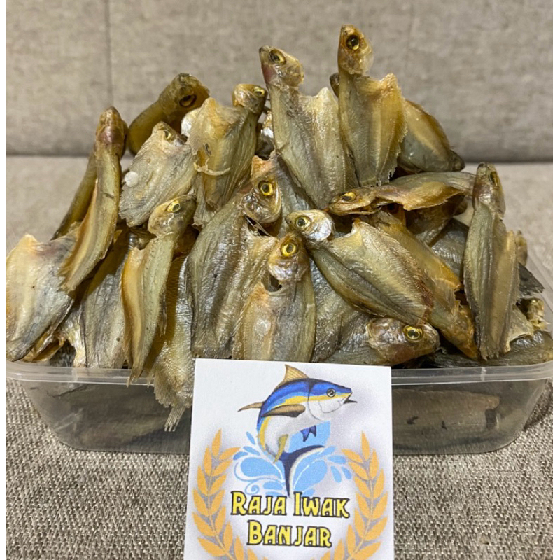 Jual Ikan Sepat Kering 100gr / Iwak Karing Sapat (Gratis box penyimpan ...