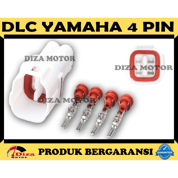 Jual SOCKET SOKET DLC YAMAHA 4 PIN MALE/LAKI-LAKI | Shopee Indonesia