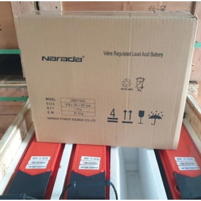 Jual Battery Narada 12v100ah new | Shopee Indonesia